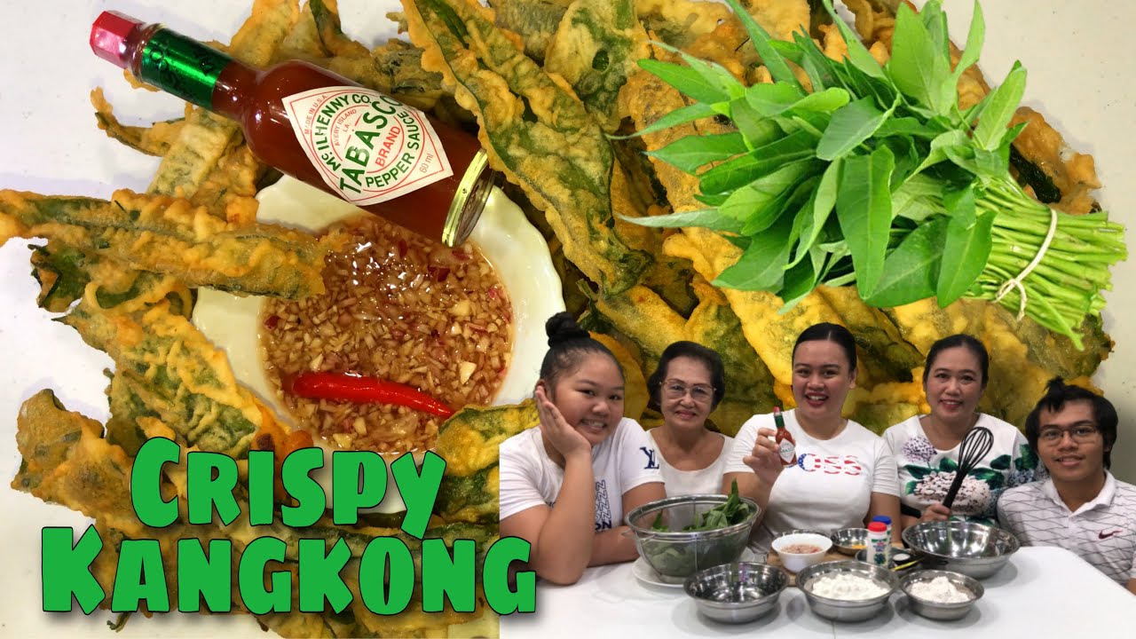 HOW TO COOK CRISPY KANGKONG | TAMBOK RECIPE - YouTube