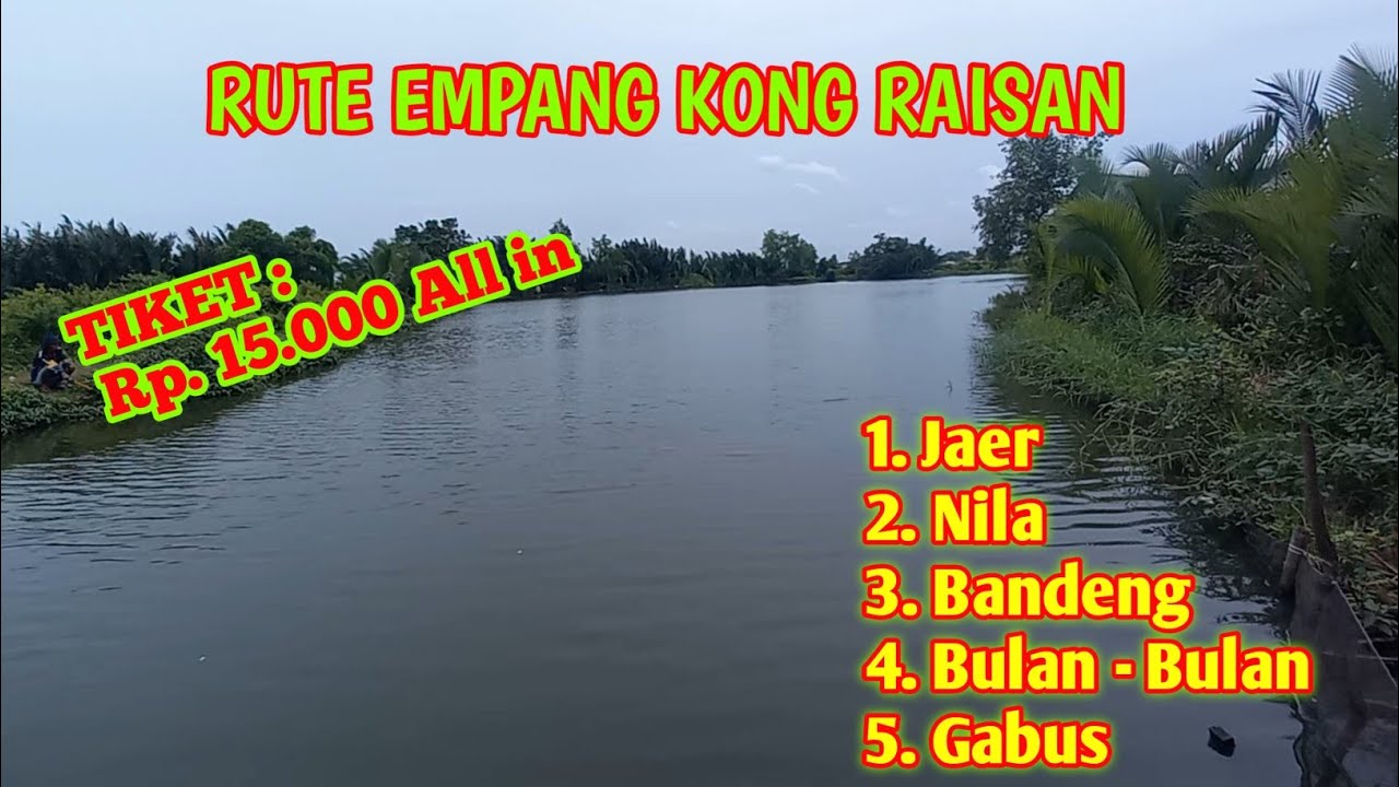 RUTE EMPANG KONG RAISAN MARUNDA │ #fishing #fish │ - YouTube