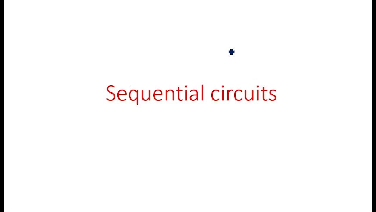Sequential Circuits Classification Stld Lec 111 Youtube