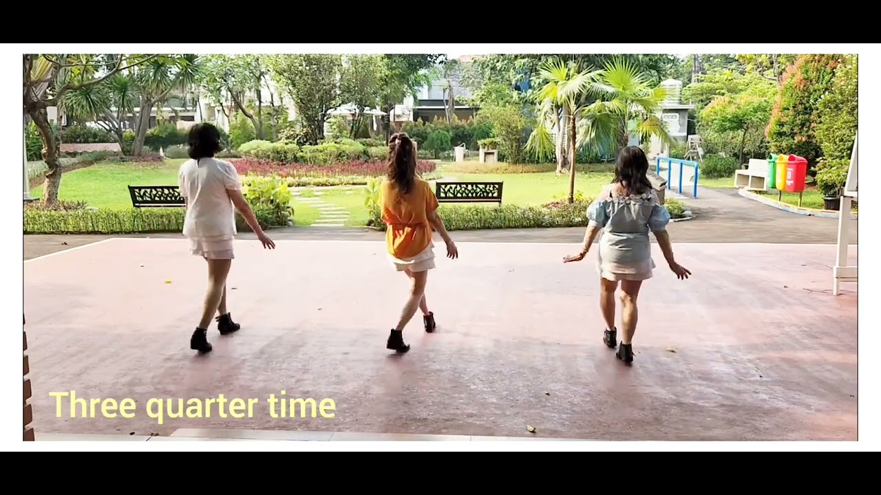 Three Quarter Time - Line Dance ,Choreographed by : Denis Smith ( Feb ...