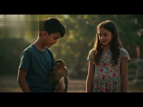 Girl and Monkey love story