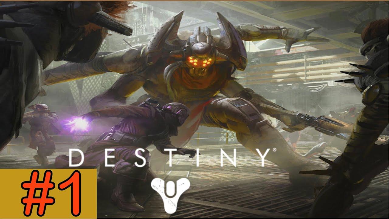 Destiny (video game) Campaign Walkthrough - Part 1 - Cosmodrome Battle ...