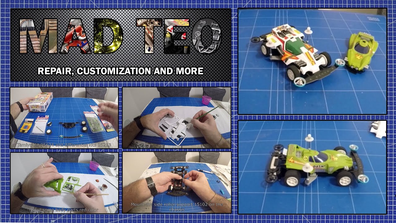 Tamiya 95624 Dash-0 Horizon Special Kit Zero Chassis - YouTube