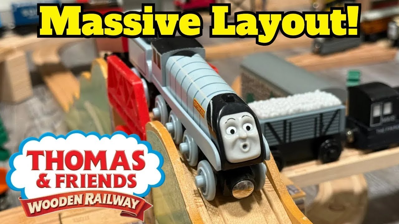 A MASSIVE OG Thomas Wooden Railway Layout! - YouTube