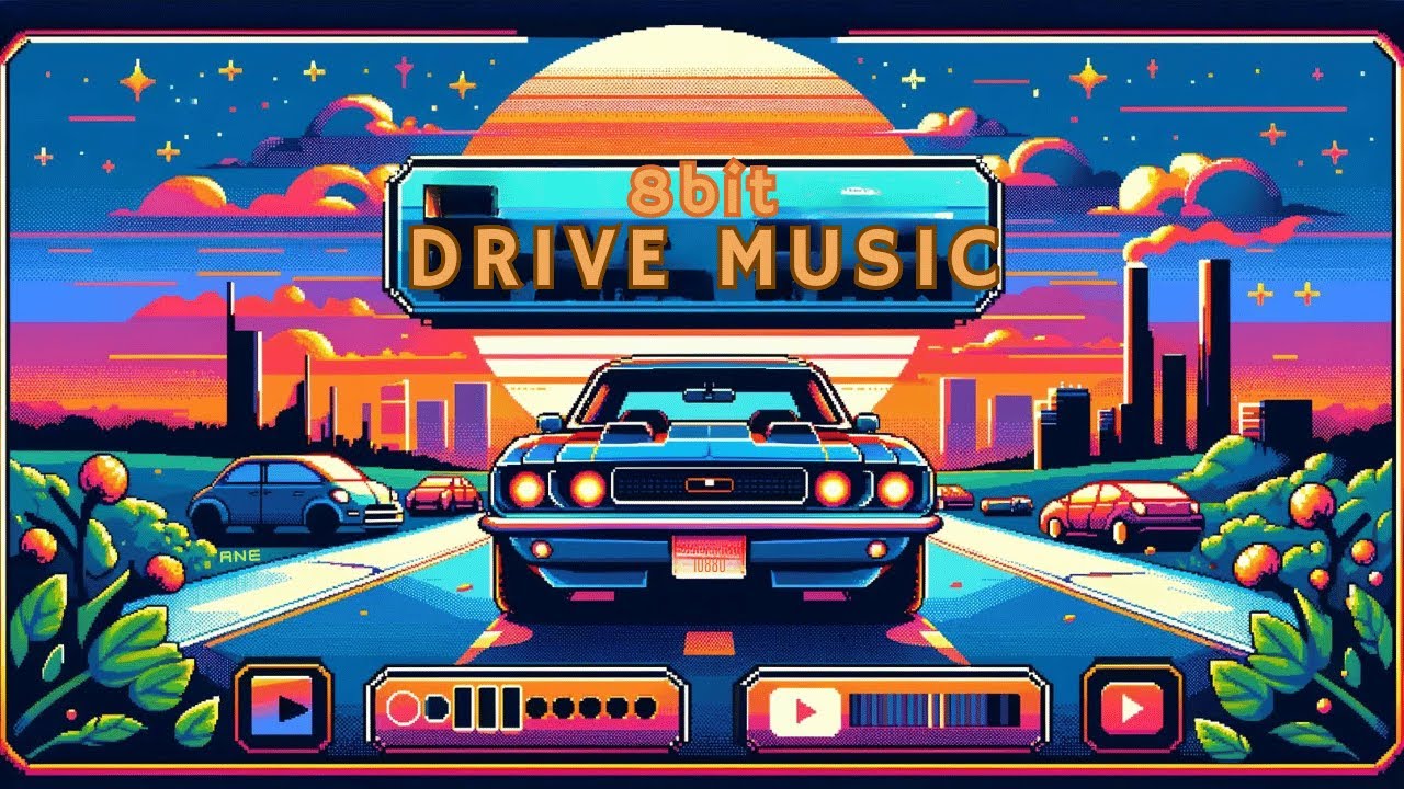 【ドライブBGM】8 Bit Drive Music （作業用BGM） - YouTube