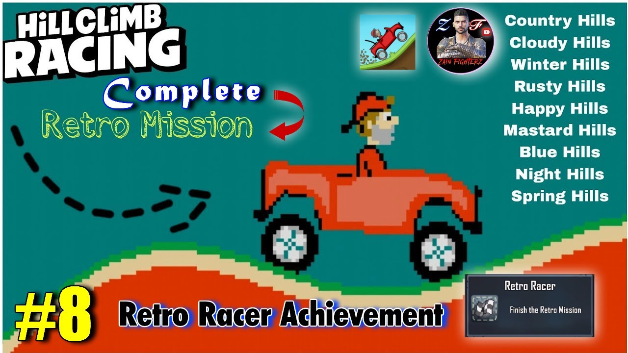 How To Complete “𝗥𝗘𝗧𝗥𝗢 𝗠𝗜𝗦𝗦𝗜𝗢𝗡” In Hill Climb || How To Unlock “𝗥𝗘𝗧𝗥𝗢 ...