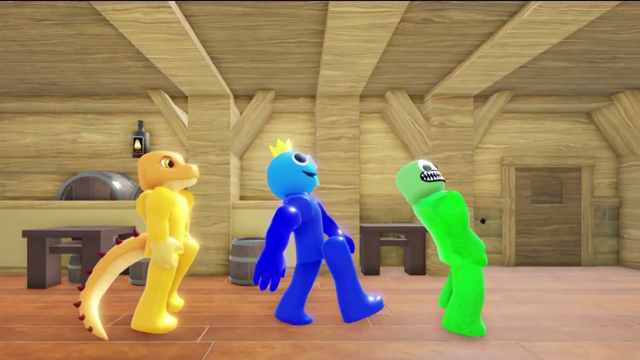 Dr Livesey Walk Rainbow Friends - YouTube