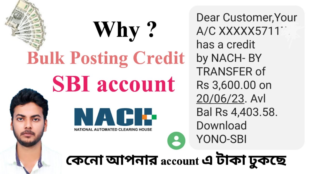 Nach kay hota hai why nach credit amount in Bank account - YouTube
