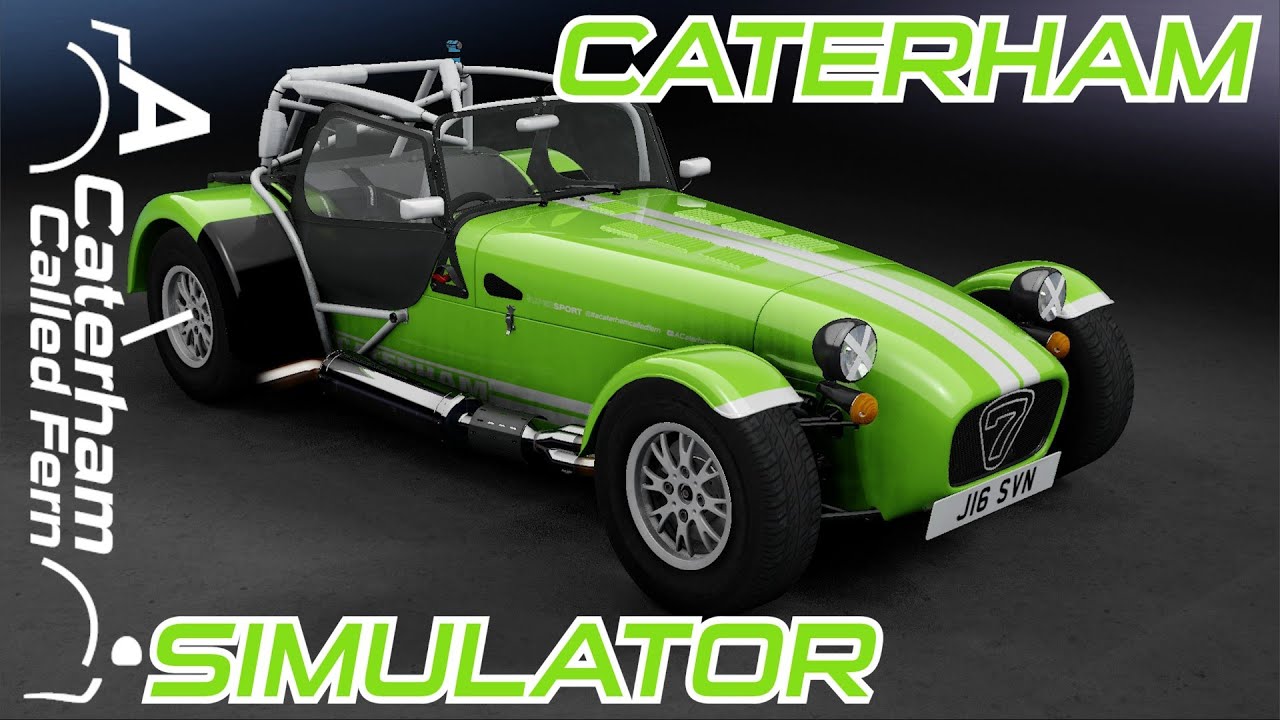 Caterham Simulator Assetto Corsa GT Omega Art Cockpit - YouTube