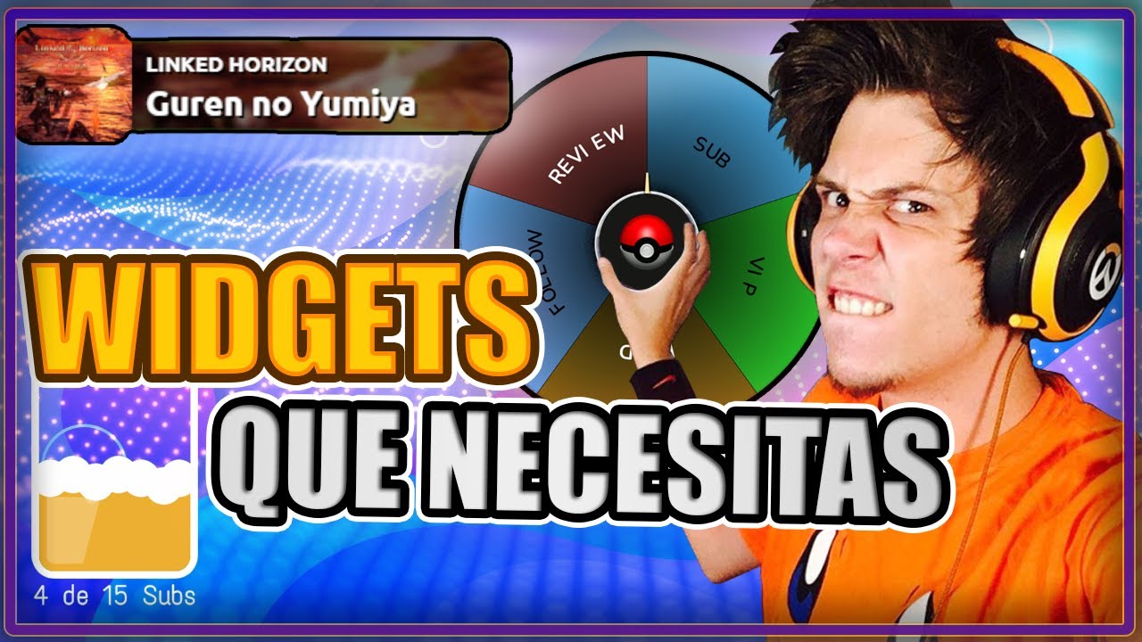 WIDGETS PARA TU STREAM | GRATIS | MEJORA TU STREAM - YouTube