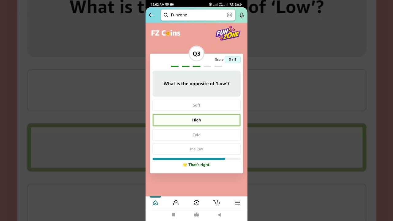 What Is 64 Divided By 8 Amazon Funzone Coins Quiz Answers Today YouTube What Is 64 Divided By 8 Amazon Funzone Coins Quiz Answers Today YouTube