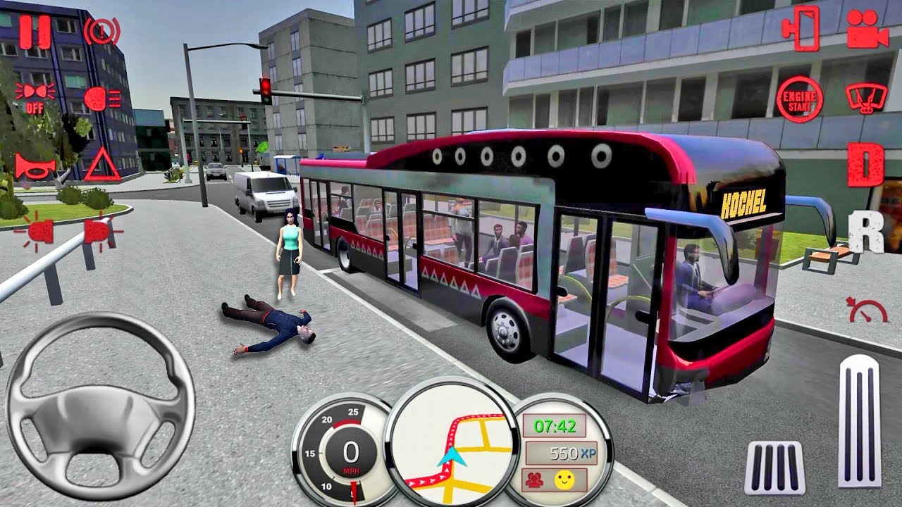 Bus Simulator 17 #32 - Bus Games Android IOS gameplay walkthrough - YouTube