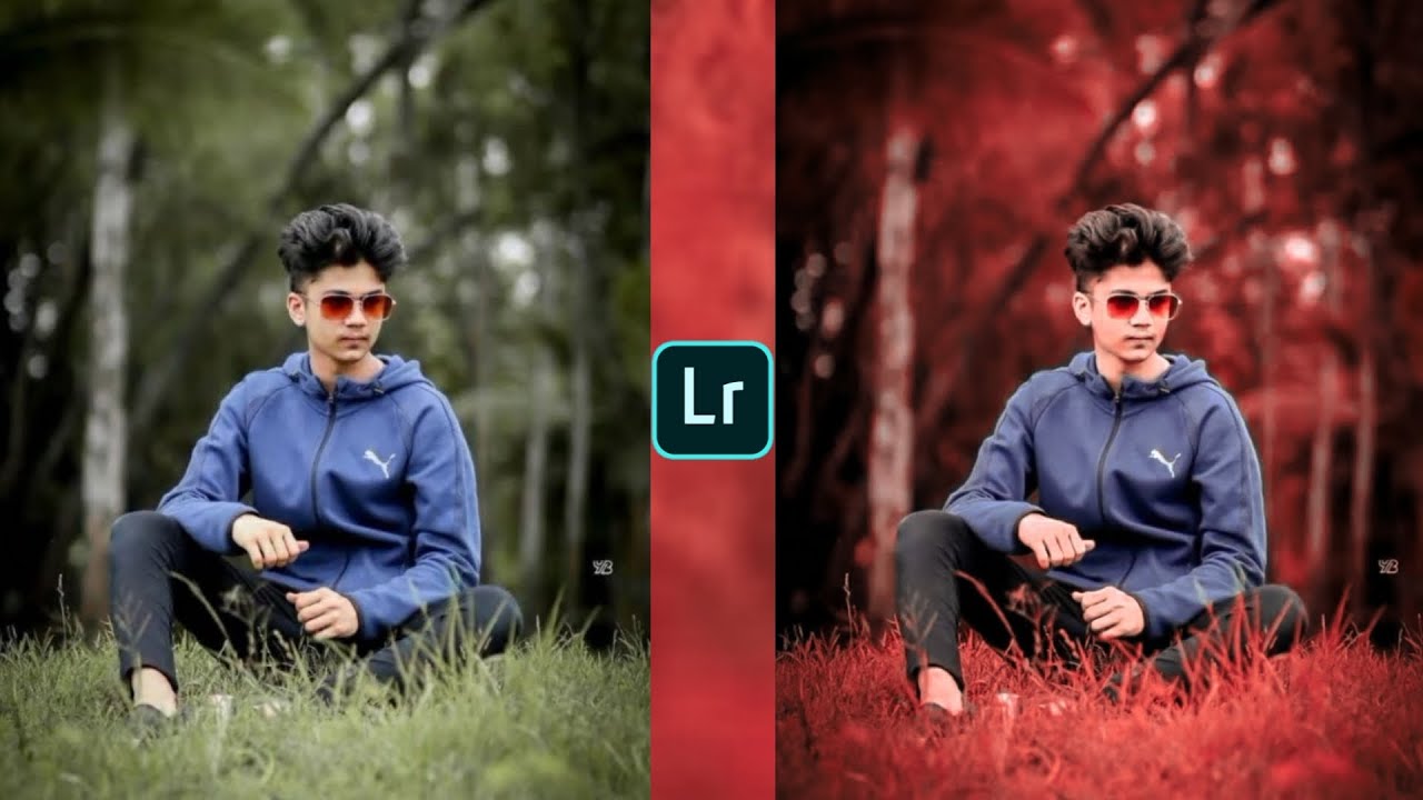 Lightroom Dark Red Tone Photo Editing // Lightroom Photo Editing ...