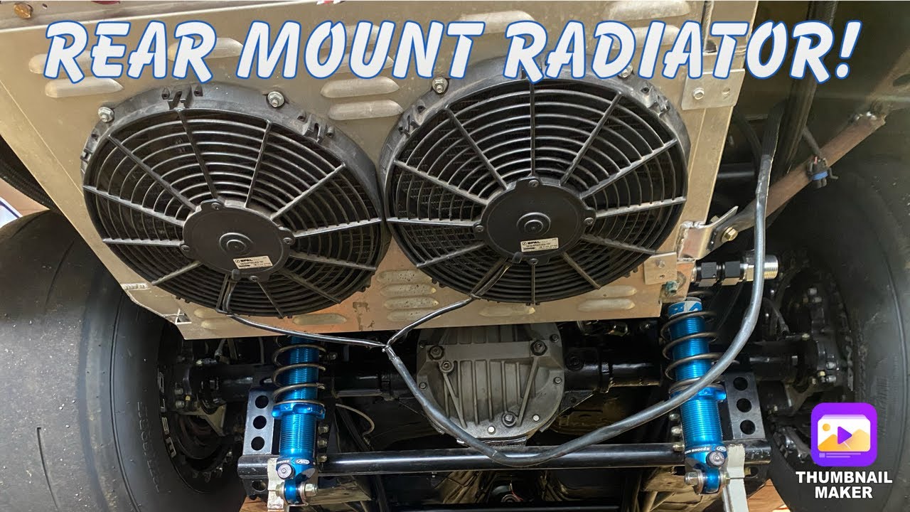 Rear mounting radiator! And more progress! - YouTube