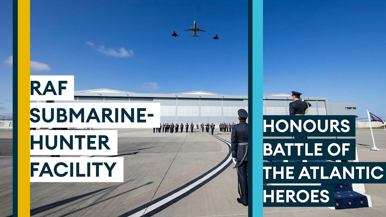 New RAF Submarine-Hunters Honour WW2 Atlantic Heroes - YouTube