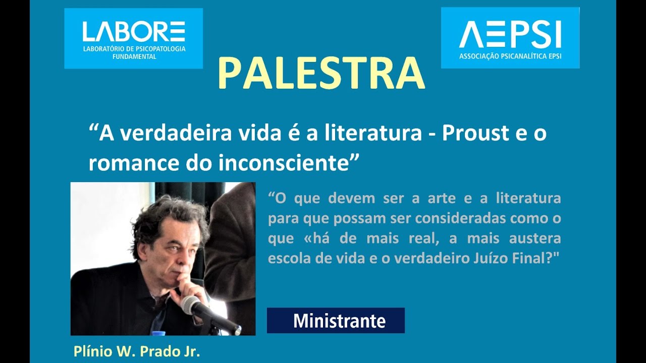 Palestra com Plínio W. Prado Jr.- 2023.09.14 _ LABORE - AEPSI - EPSI - YouTube