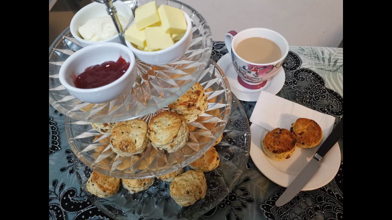 Scones (Simple High Tea Snack) - YouTube