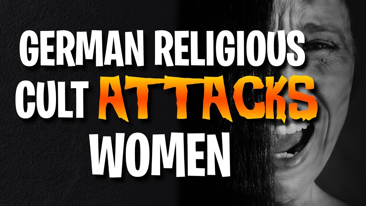 German religious cult attacks women - YouTube
