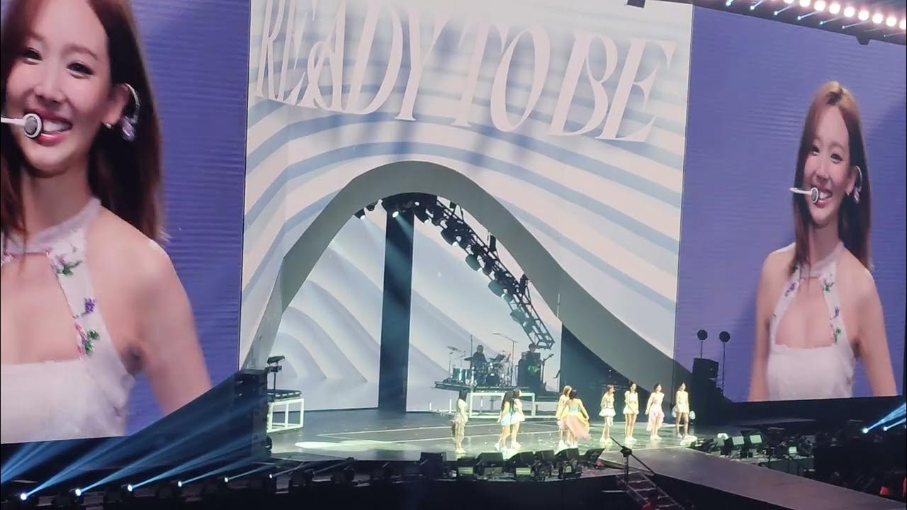 240316 8K TWICE (트와이스) 5th World Tour 'RTB' Once More Ment 3 in Las Vegas - YouTube