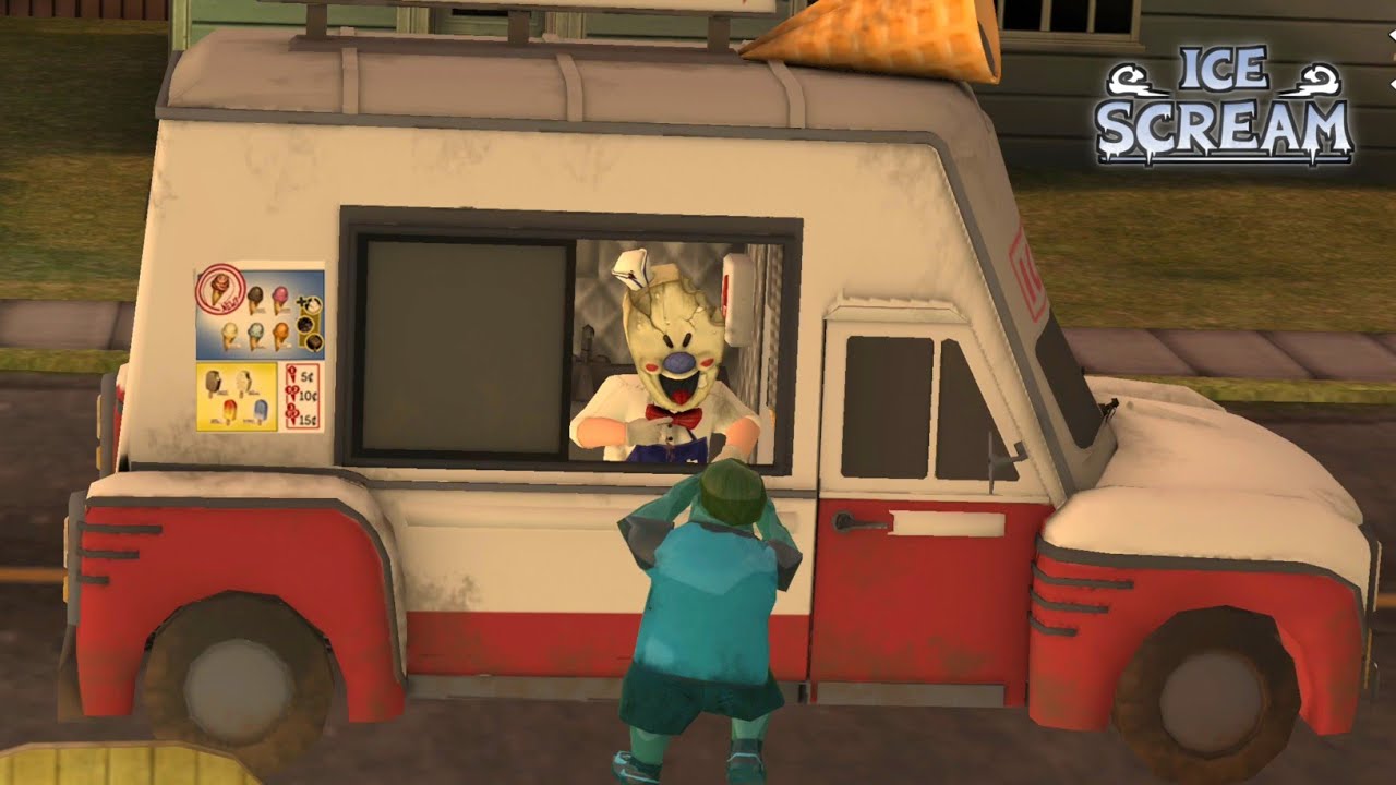 ice scream full gameplay | rescuing friend from Ice cream uncle 😁 - YouTube