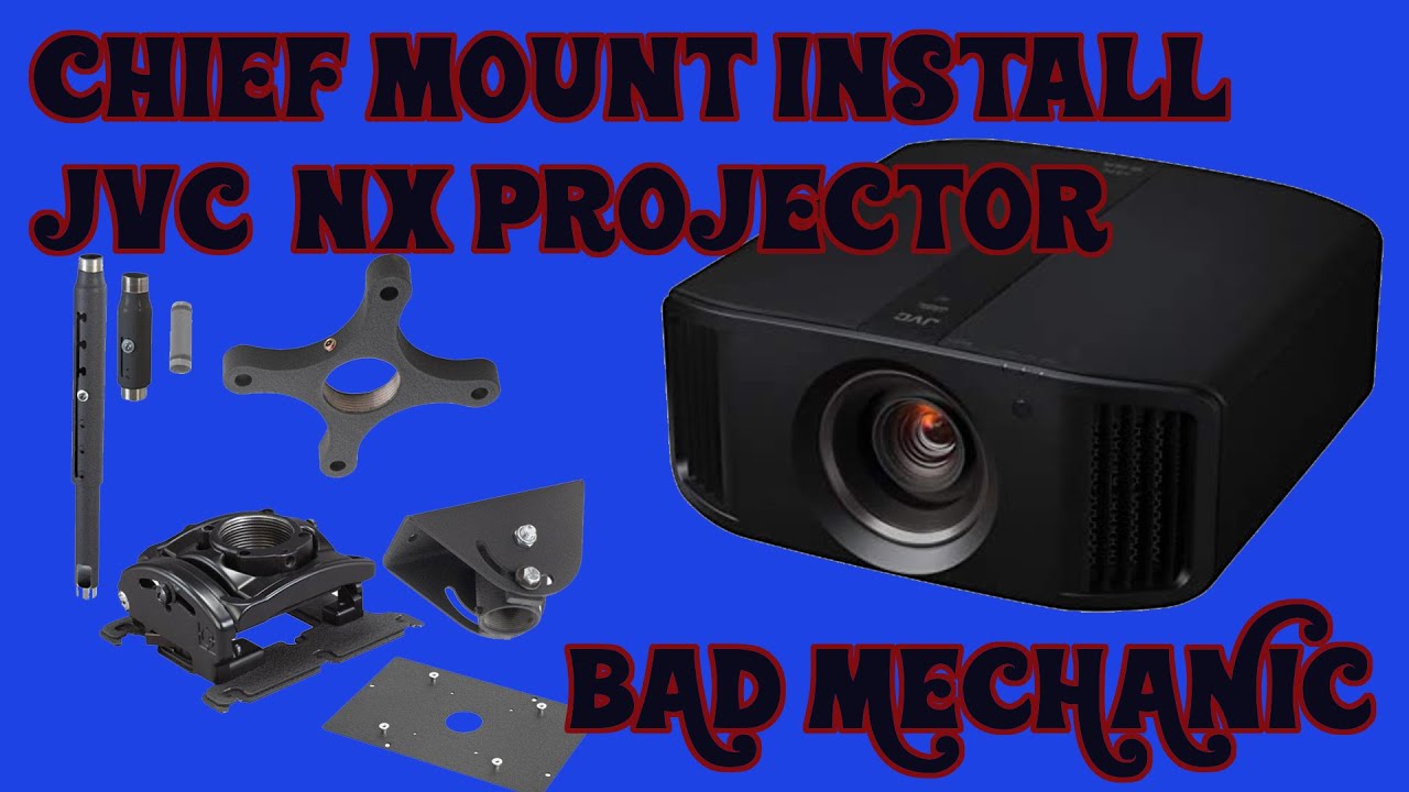 How To Install Chief Mount and Run HDMI/Power for JVC NX Projectors ...