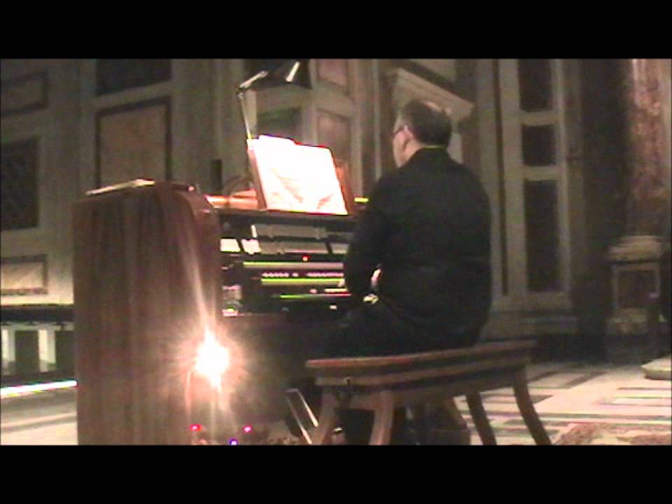 Rome Organ Festival: Roger Sayer Plays: Anton Heiller: Tanz Toccata ...