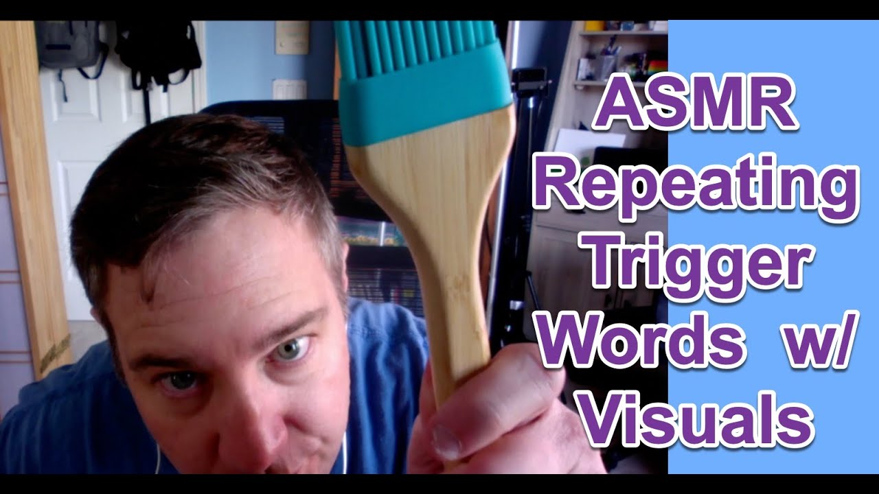 ASMR - Whispered Repeating Trigger Words with Visuals - YouTube