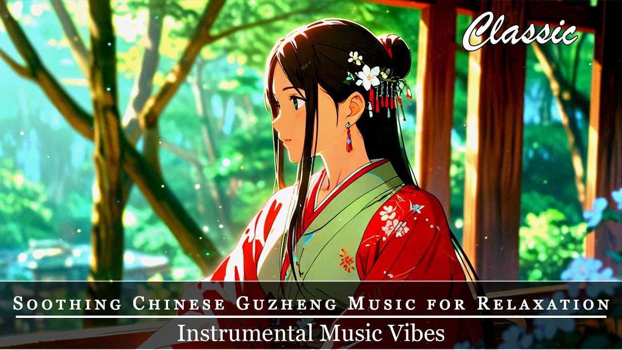 Soothing Chinese Guzheng Music for Relaxation and Study - YouTube