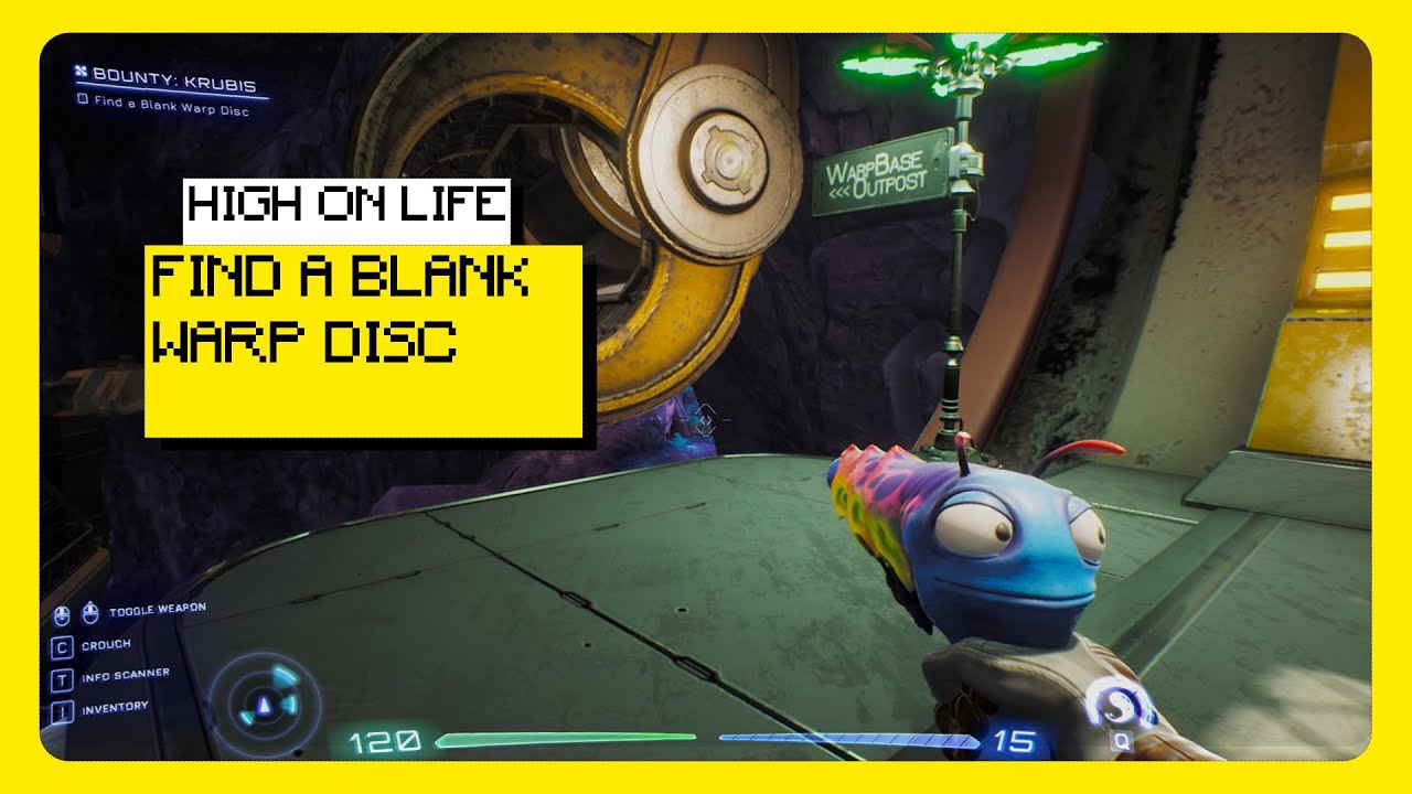Find a Blank Warp Disc | High on Life - YouTube