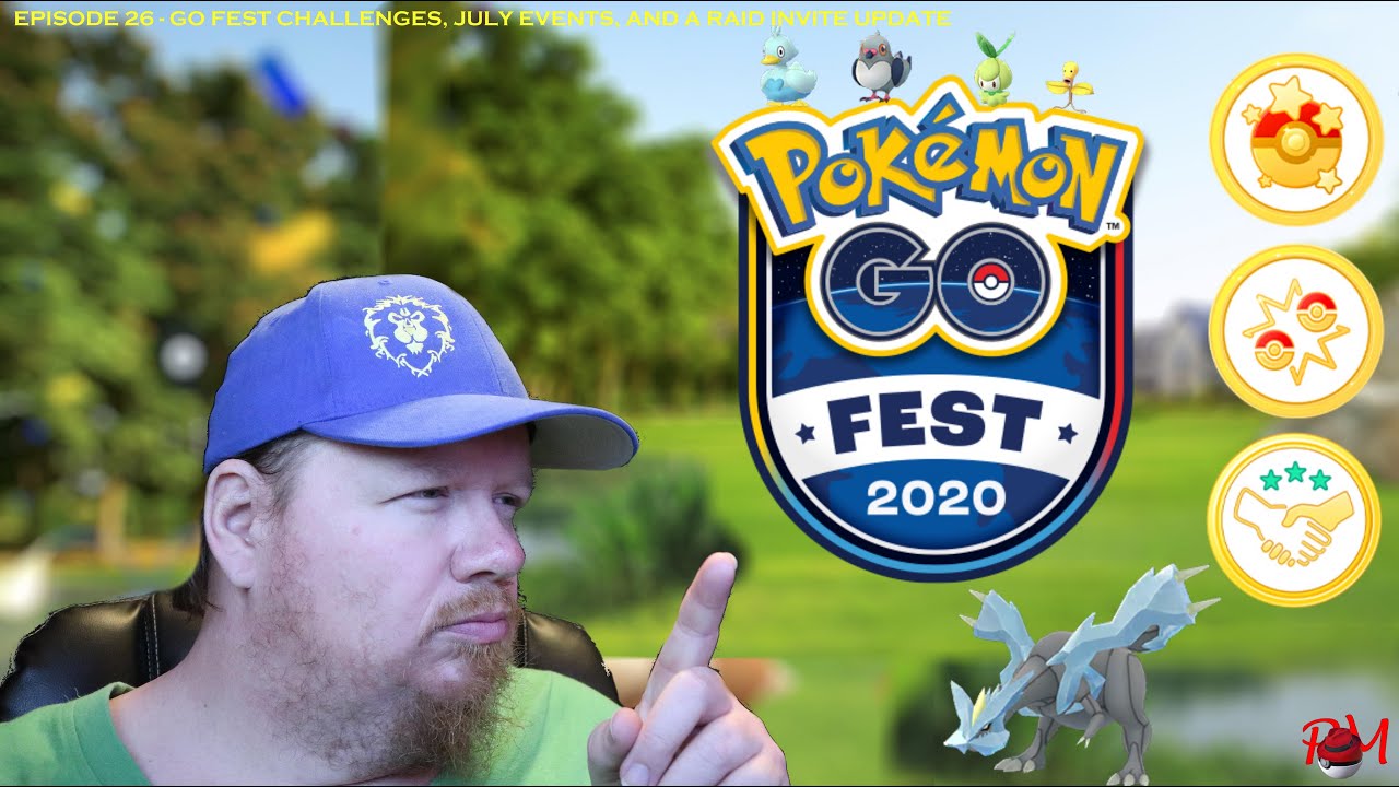 E 26 - GO FEST CHALLENGES, JULY EVENTS, AND A RAID INVITE UPDATE - YouTube