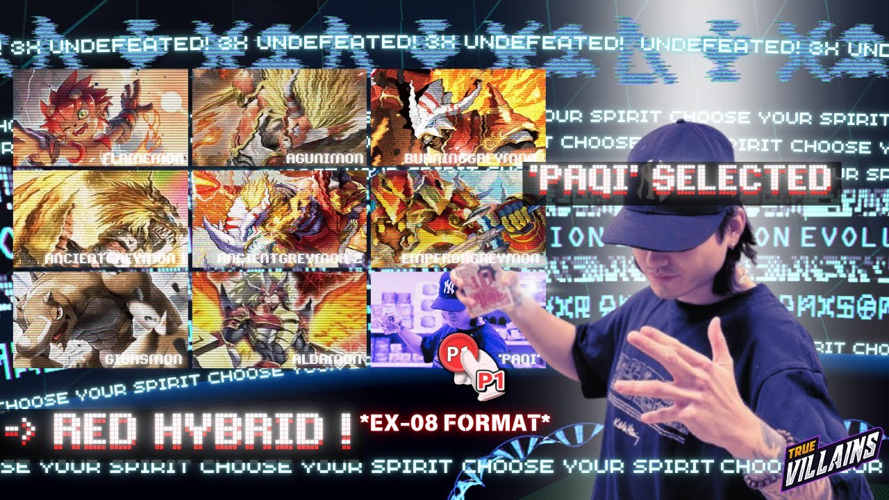 EX08 - Red Hybrid Deckprofile | 3x UNDEFEATED!! | Digimon Card Game ...