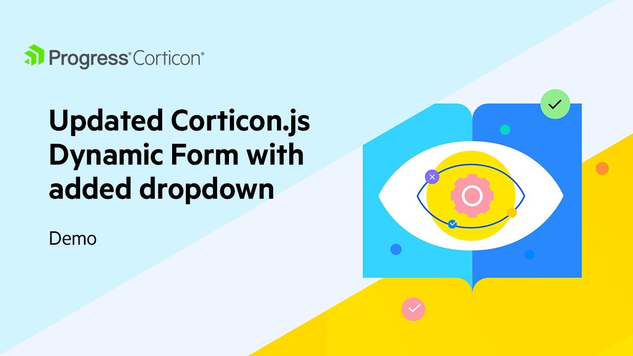 Updated Corticon.js Dynamic Form with added dropdown Demo - YouTube