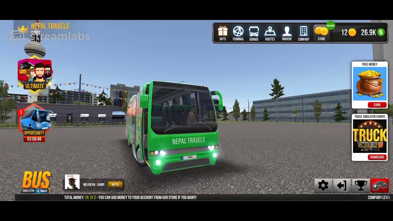 Live Stream Bus Simulator | How to stream on YouTube from Streamlabs ...