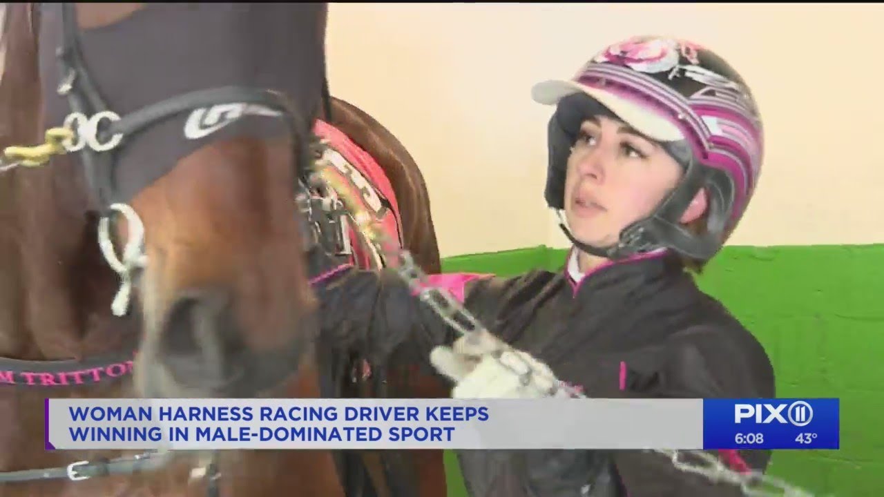 Female harness racing driver keeps winning in male-dominated sport ...