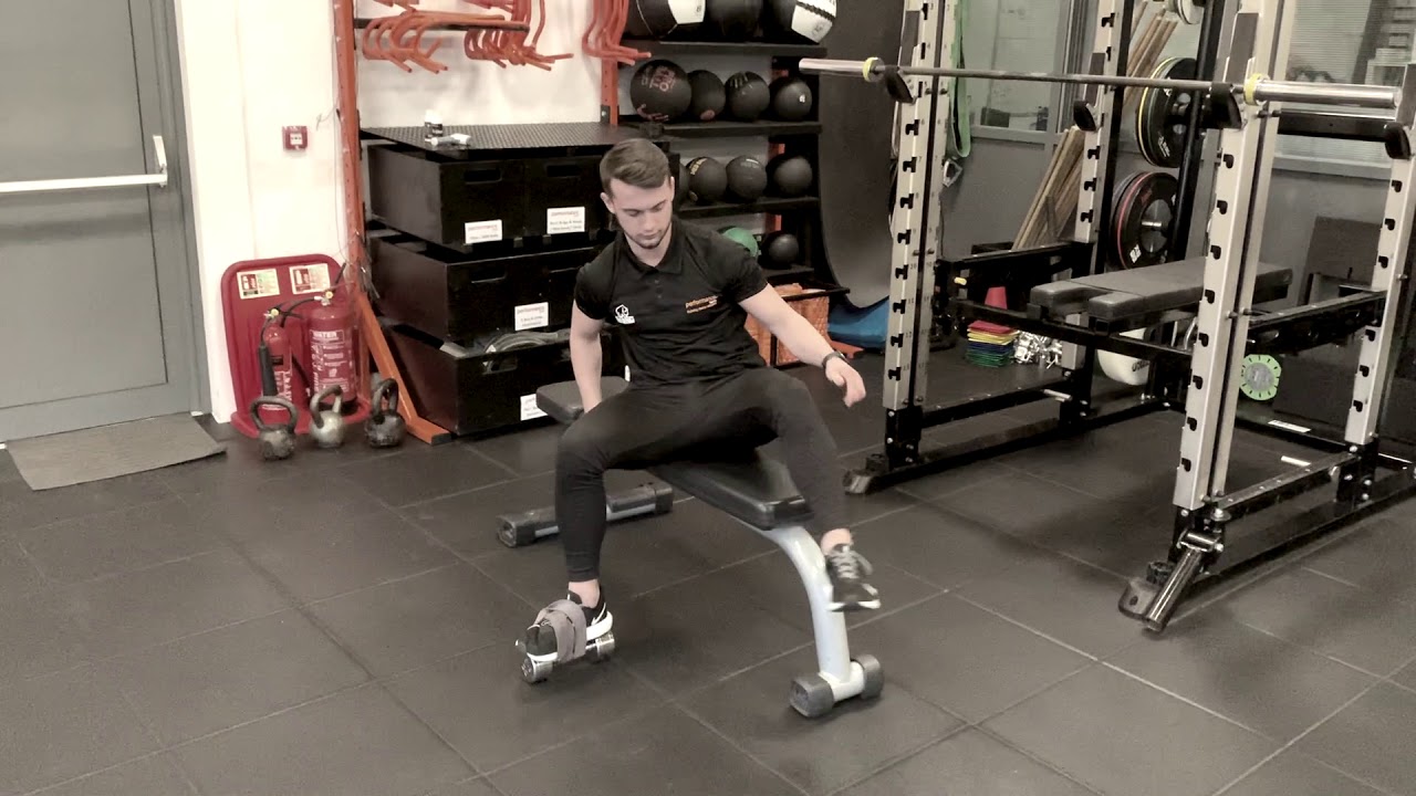 Dumbbell Tibialis Anterior Raise (with mini band) - YouTube