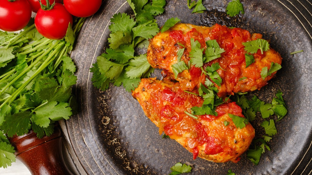 Baked Queso Chicken | Easier Eats - YouTube