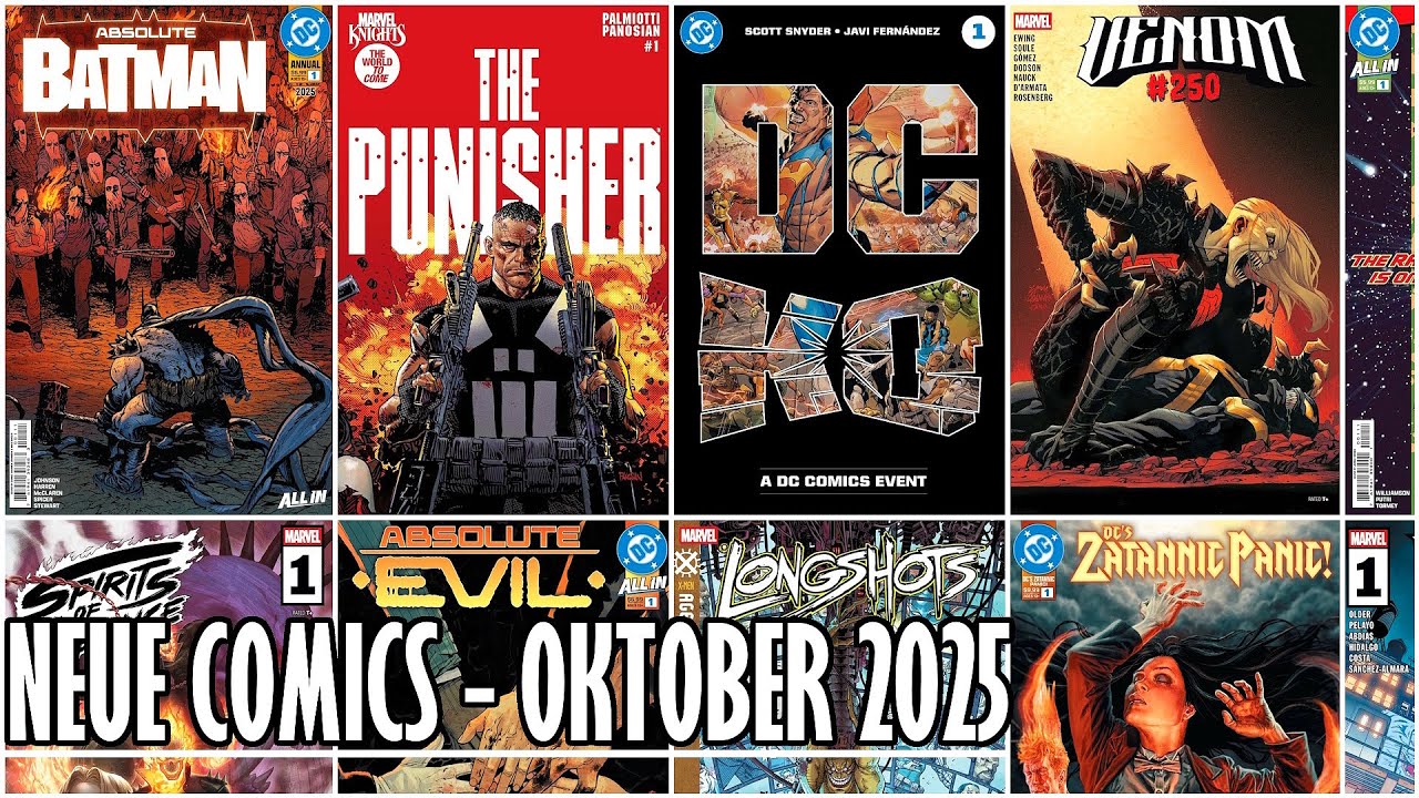 Neue Comics auf die 1! - Eindrücke zu Neustarts & Specials aus Oktober ...