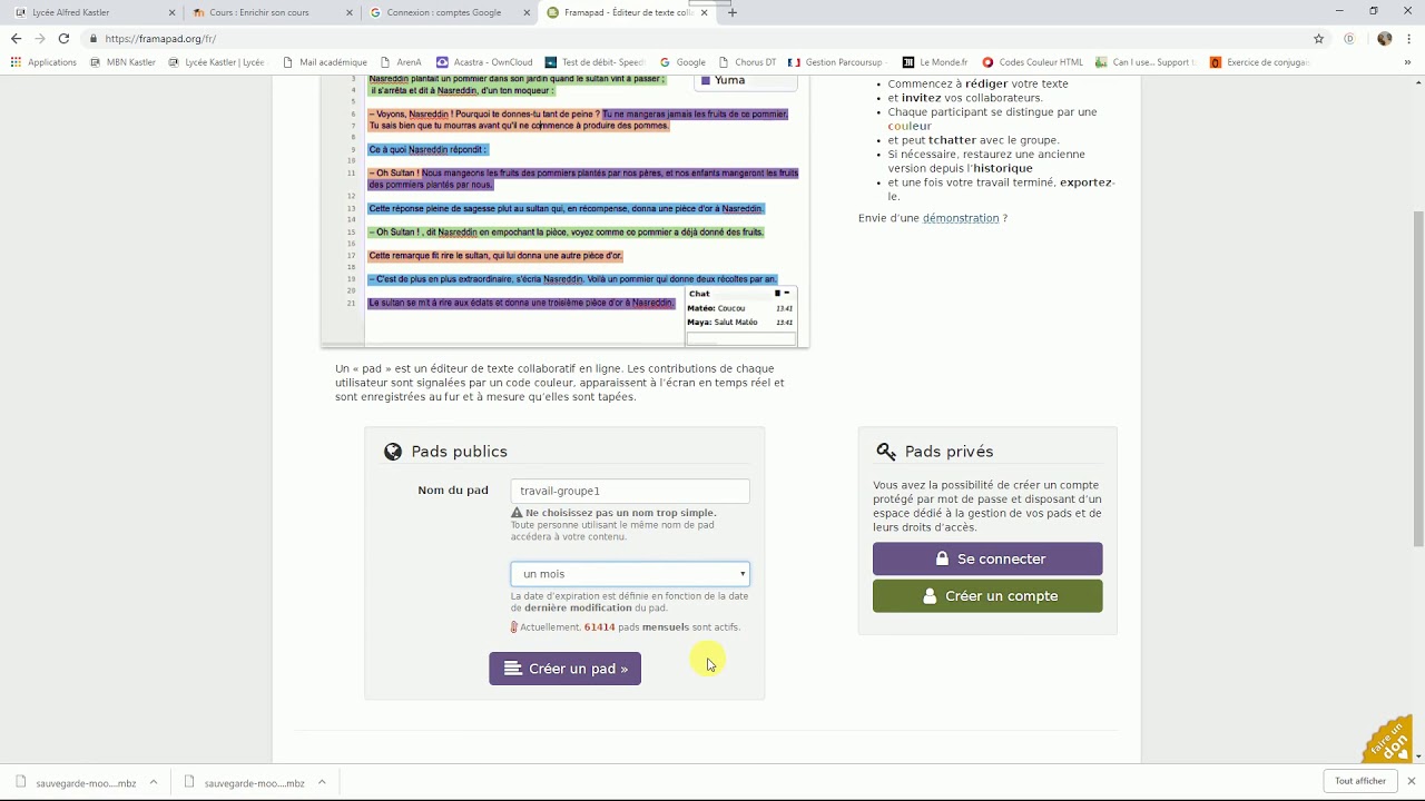 créer un PADOK - YouTube