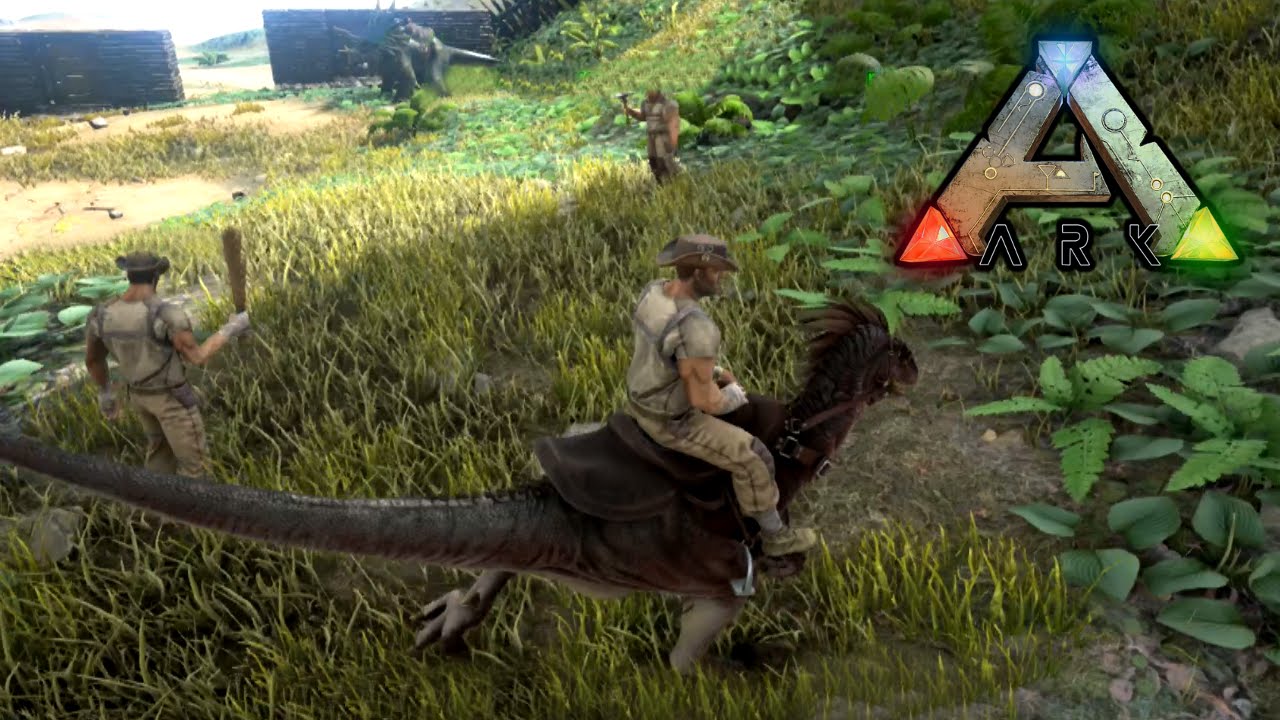 Ark: Survival Evolved - #3 BLUE RAPTOR - YouTube
