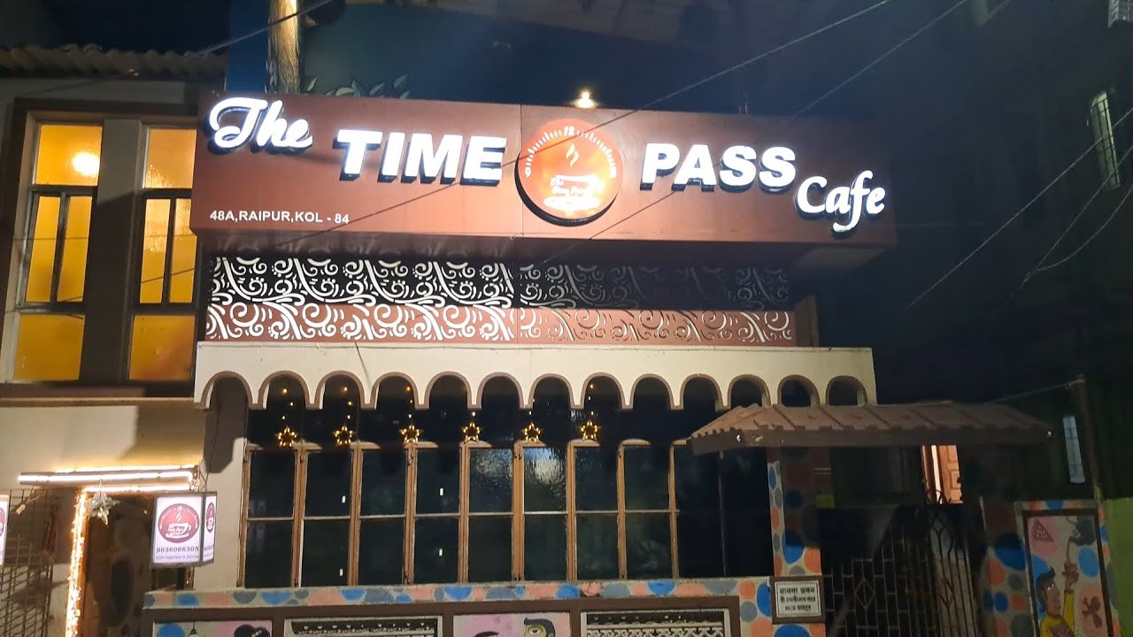 The time pass cafe explore and review - YouTube
