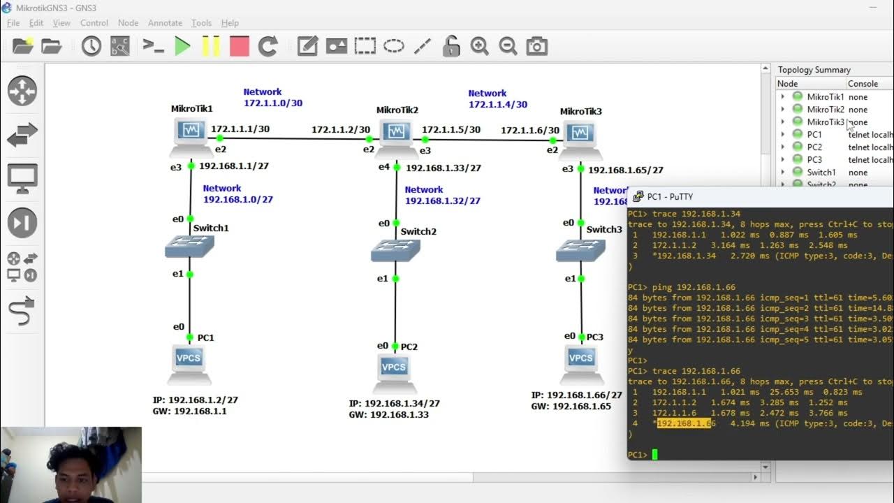 Dynamic Routing OSPF pada GNS3 - YouTube