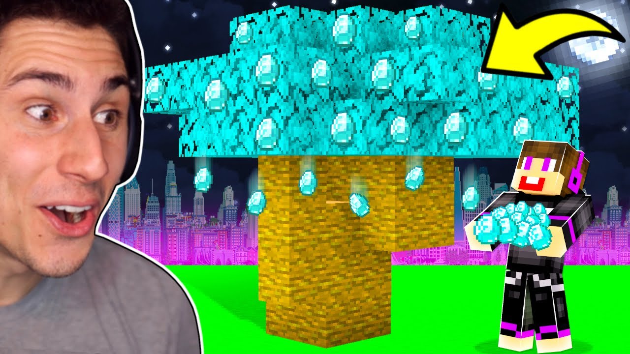 I Found A TREE THAT GROWS DIAMONDS Minecraft YouTube i-found-a-tree-that-grows-diamonds-minecraft-youtube