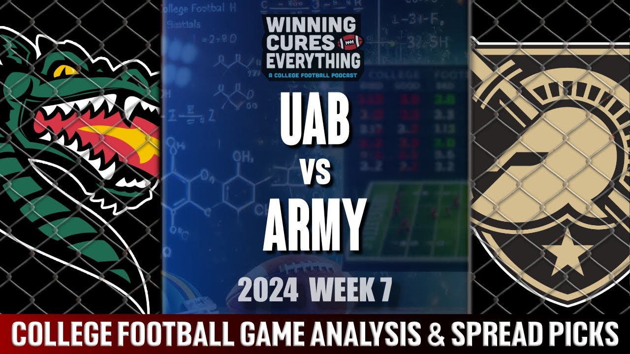 UAB vs Army Picks & Prediction Against the Spread 2024 College Football ...