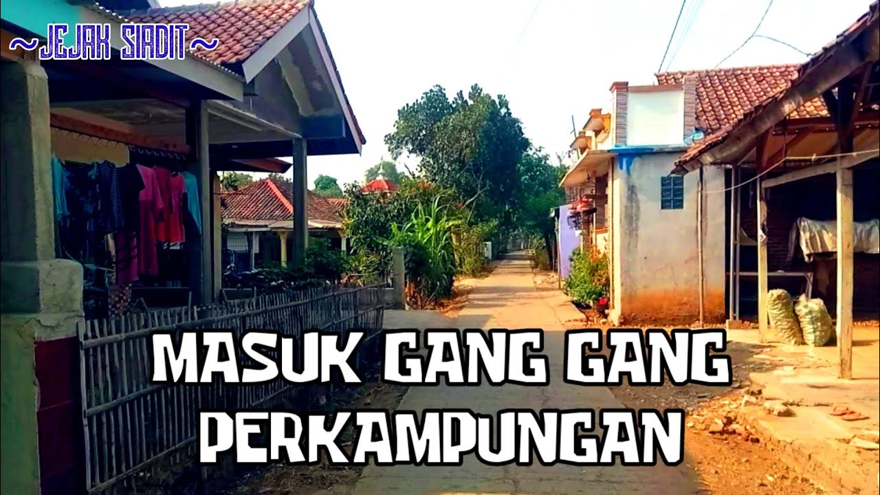 MOTOVLOG JALAN JALAN || Masuk Ke Gang-Gang Perkampungan - YouTube