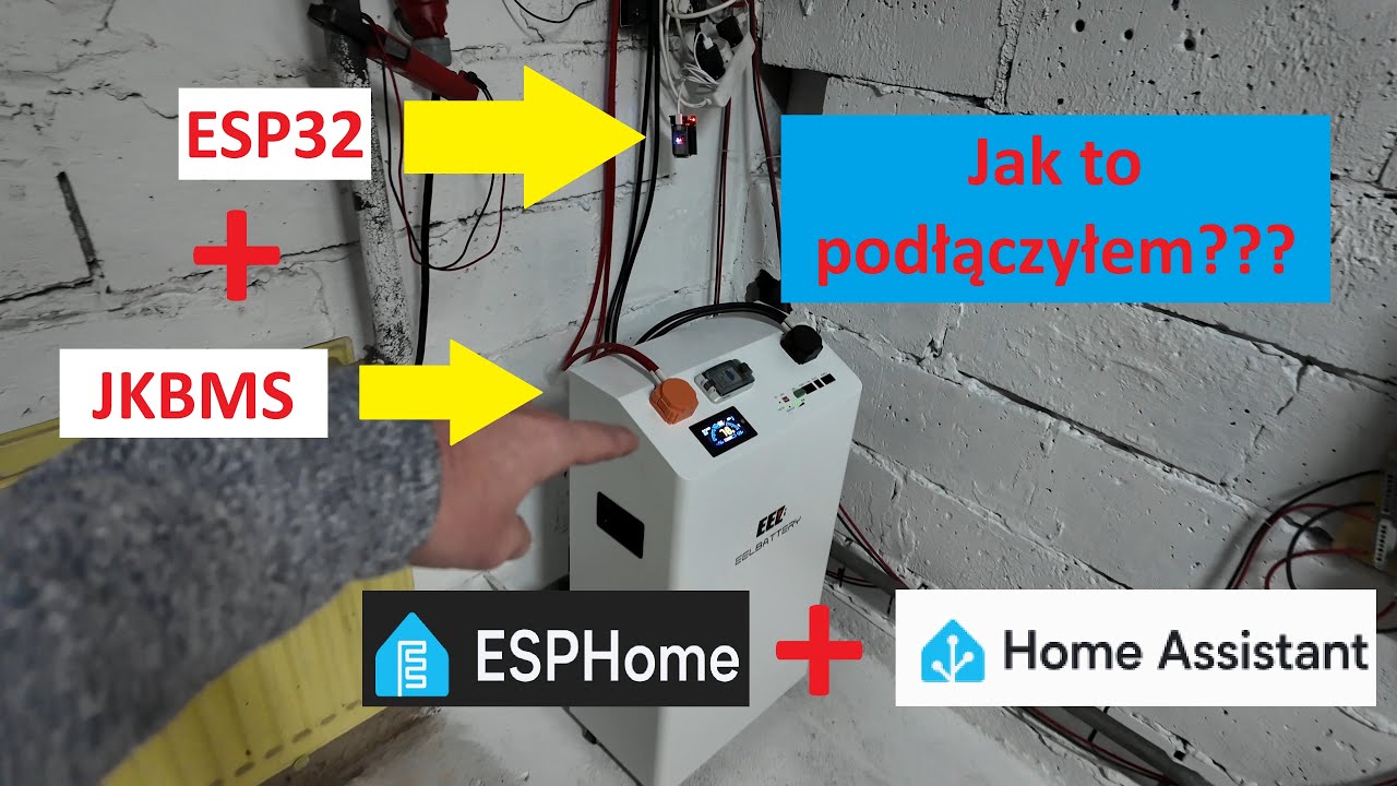 Jak podłączyć JKBMS do Home Assistant przez ESP32 BLE Instrukcja krok po kroku - YouTube