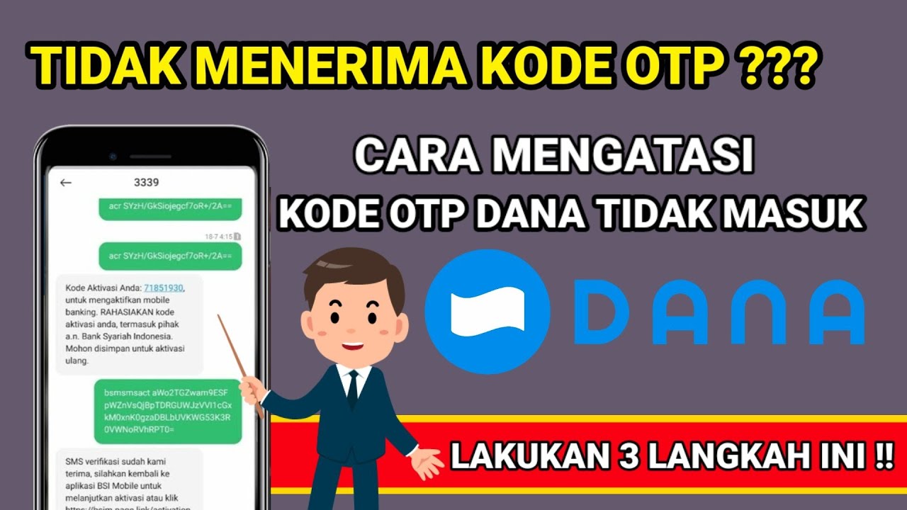 Cara Mengatasi Kode OTP Dana Tidak Masuk - YouTube