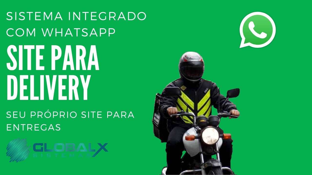 🛵Delivery Integrado com WhatsApp | Sistema para Delivery Entrego Agora - YouTube
