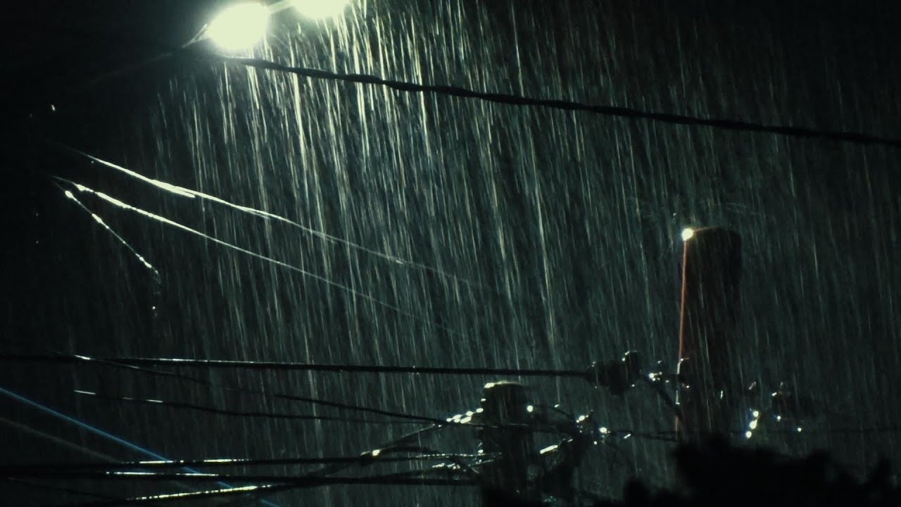 Peaceful RAIN Ambience at Night to Sleep Well & Beat Insomnia, calm ...