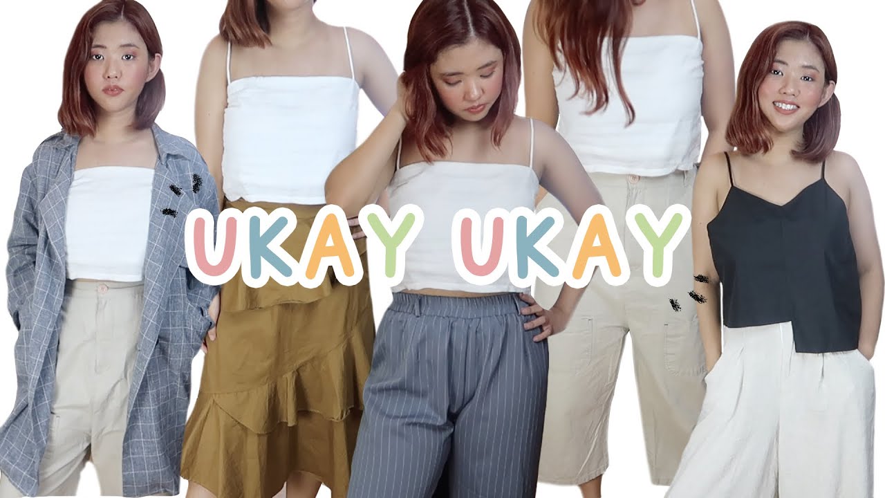 UKAY UKAY/ THRIFT TRY ON HAUL | Ukay Ukay Hub 🛍 - YouTube