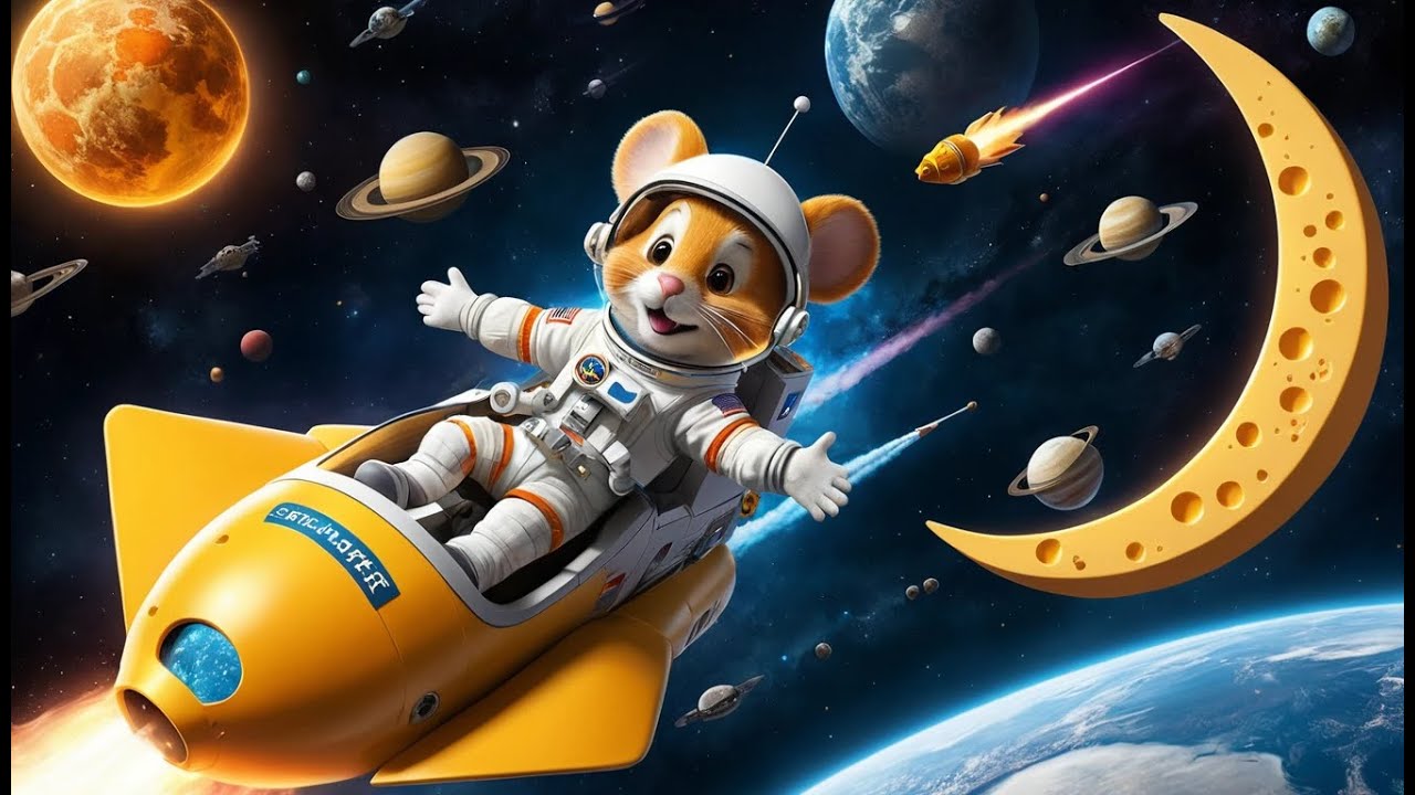 The Moon Mouse and His Cheese Rocket | Fun Nursery Rhyme for Kids ...